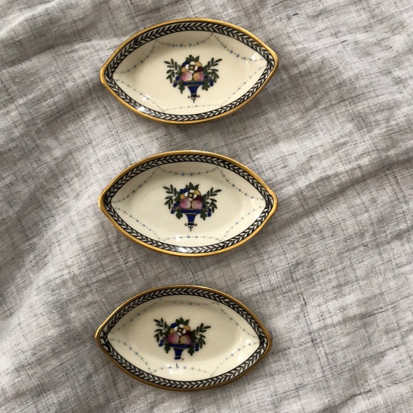 Vintage | Dining | Vintage Japan Noritake Hand Painted Salt Cellars ...